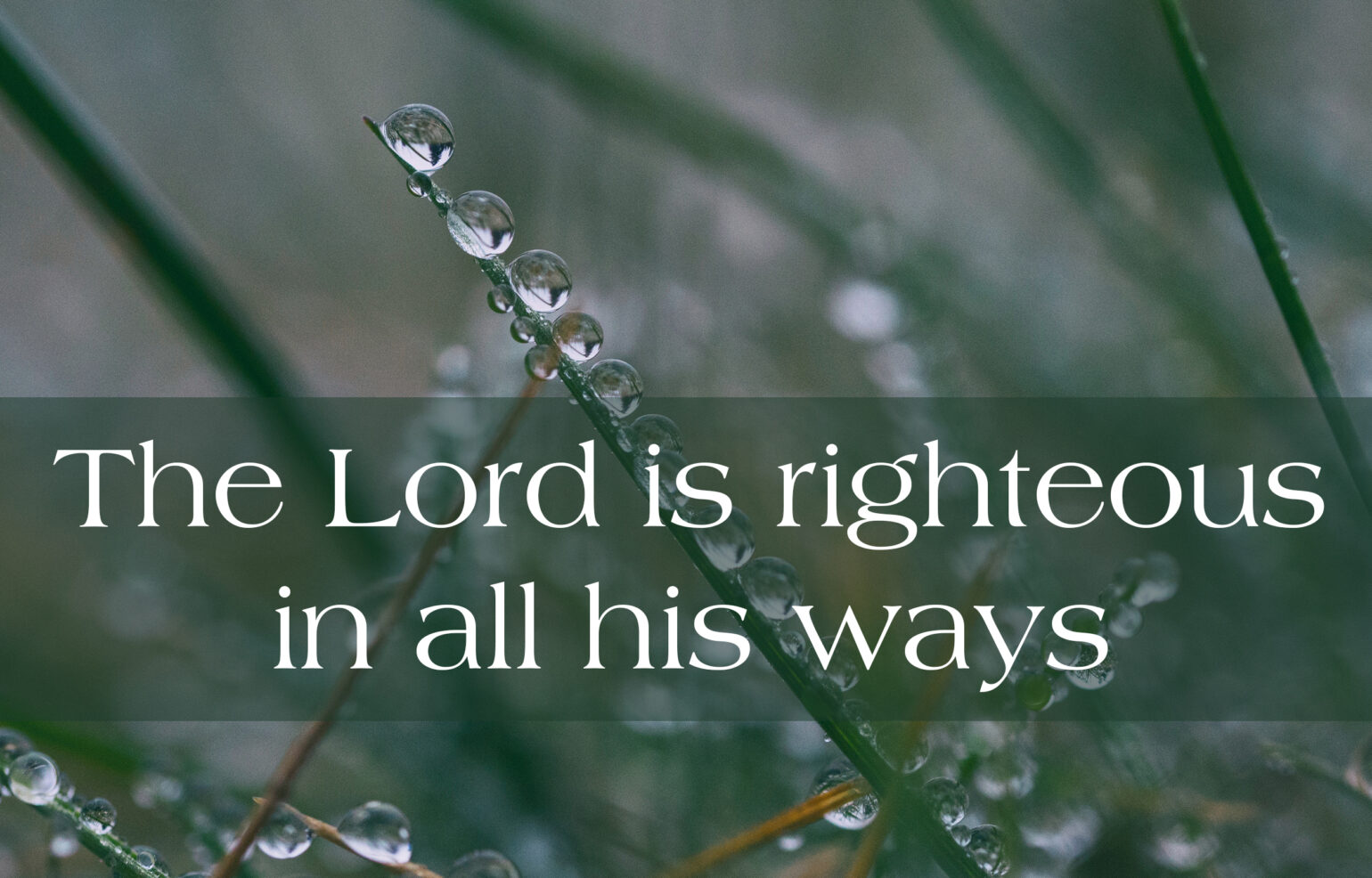 Oratio: The Lord Is Righteous In All His Ways - KFUO Radio
