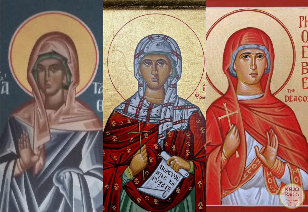 The Coffee Hour — Commemoration of Dorcas, Lydia, and Phoebe: Faithful ...