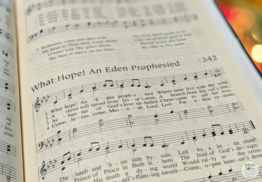 Sharper Iron — The Hymns of Advent: What Hope! An Eden Prophesied ...
