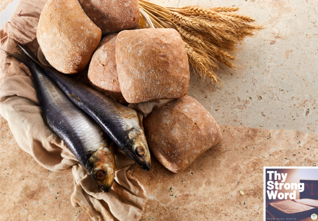 Thy Strong Word — Mark 6:30-56: Jesus Feeds Body and Soul with ...