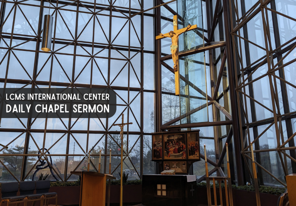 Daily Chapel — Rev. Mark Kiessling on Mark 3:6-15 - KFUO Radio