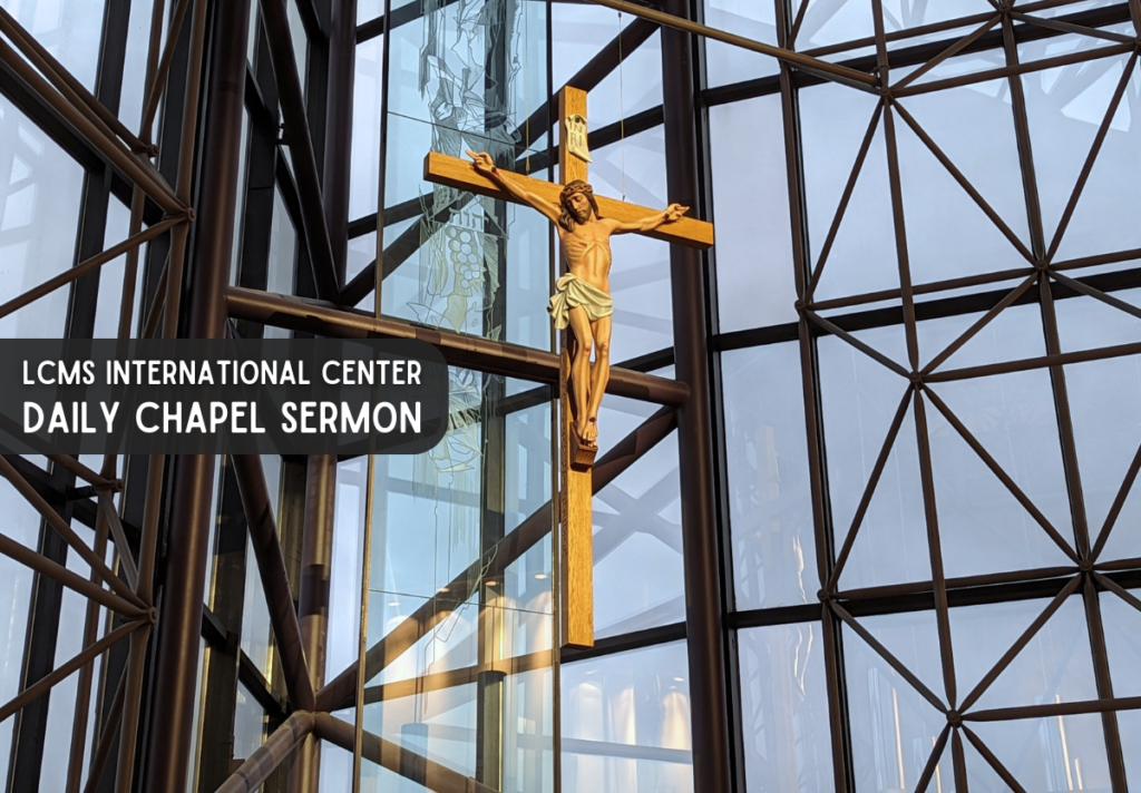 Daily Chapel — Rev. James Baumgartner on 1 Peter 4:12-14 - KFUO Radio