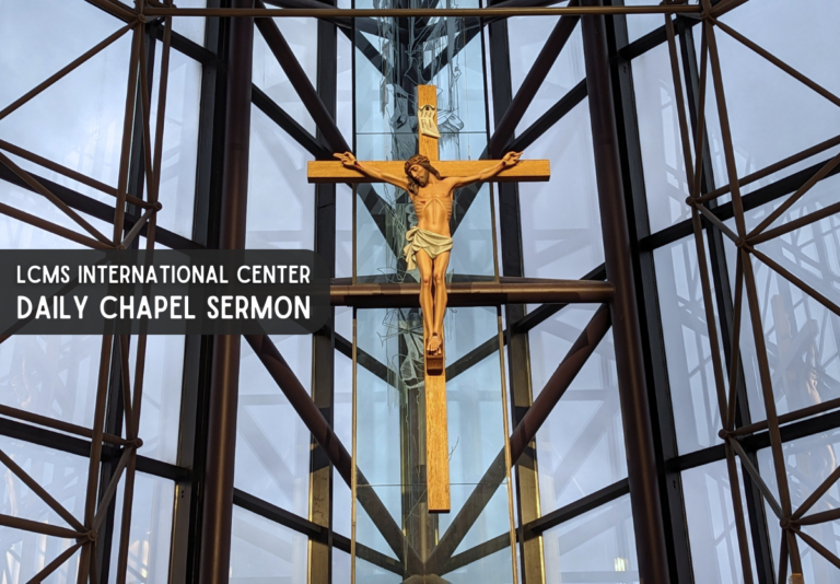 Daily Chapel — Rev. Mark Rabe on Malachi 3:1-5 & 4:1-6a - KFUO Radio