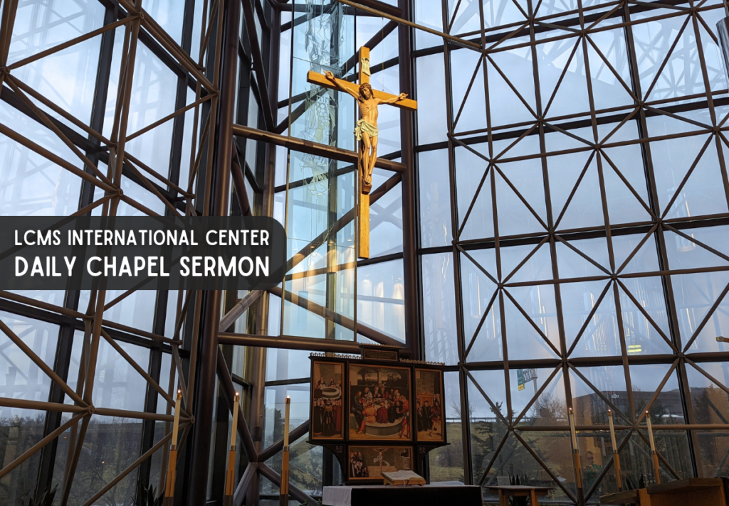 Daily Chapel — Rev. Stephen Heimer on Matthew 4:23-25a - KFUO Radio