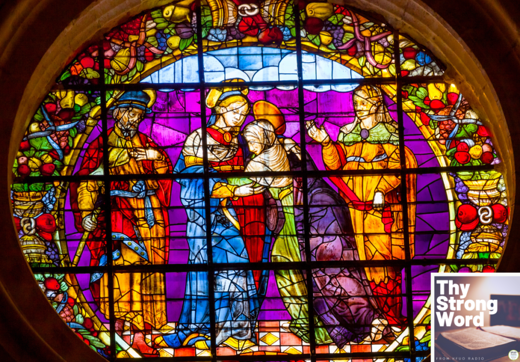 Thy Strong Word — Luke 1:39-56: Mary Visits Elizabeth: John Leaps ...