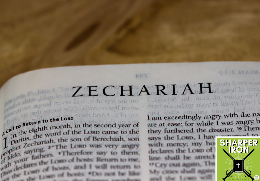 Sharper Iron — The Post-Exilic Prophets - Zechariah 1:1-6: The LORD ...