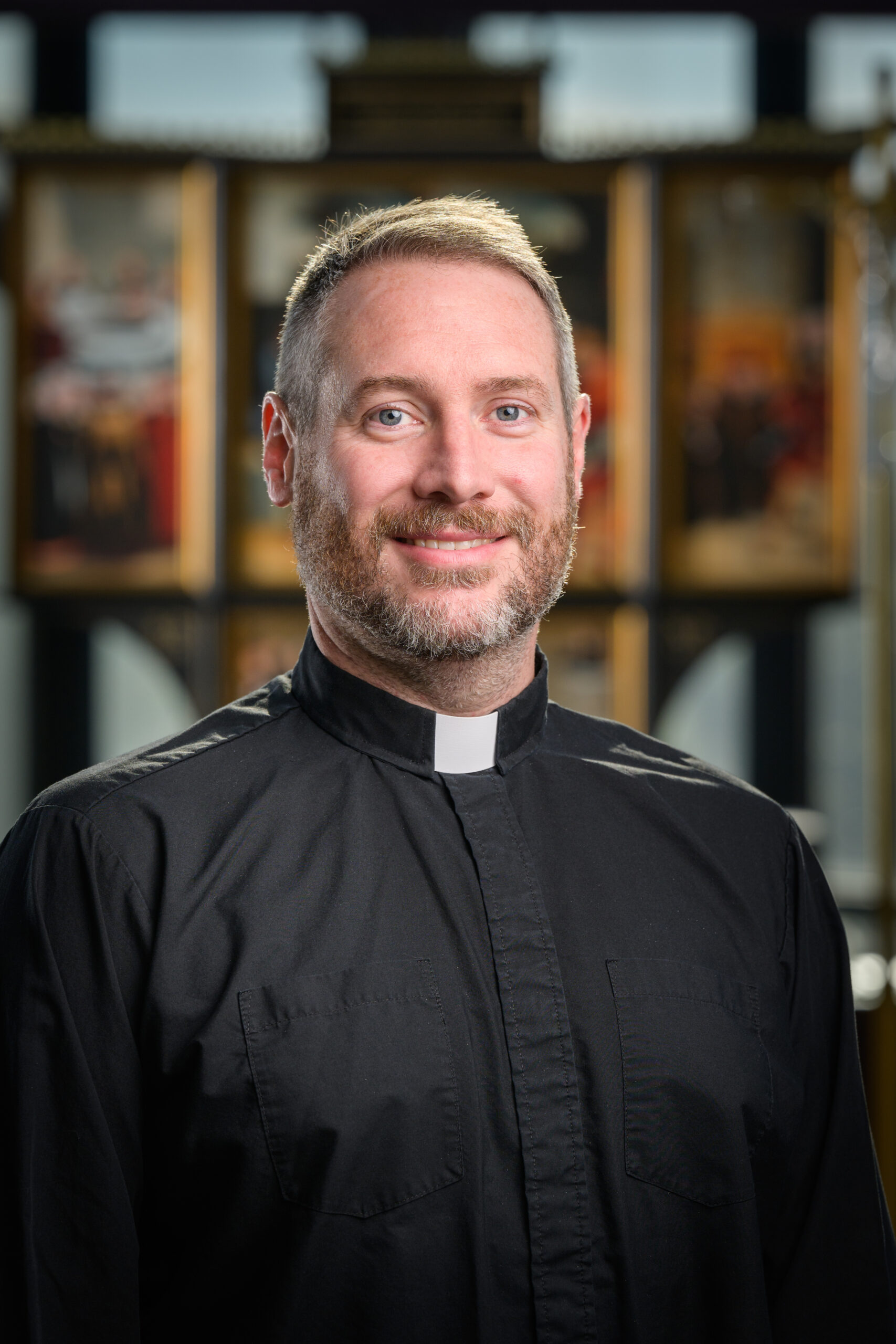 Portrait photograph of the Rev. Michael Meyer - KFUO Radio